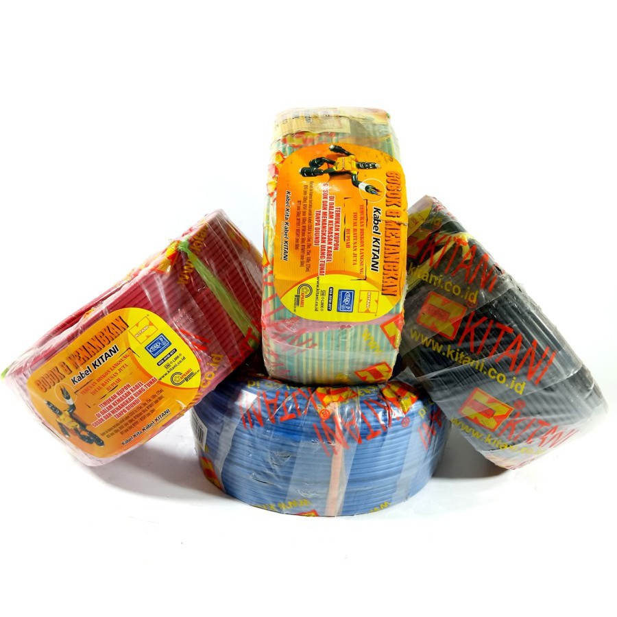 Jual Kabel KITANI ORIGINAL Low Voltage - NYA 2,5mm Kitani 50meter - 50m ...