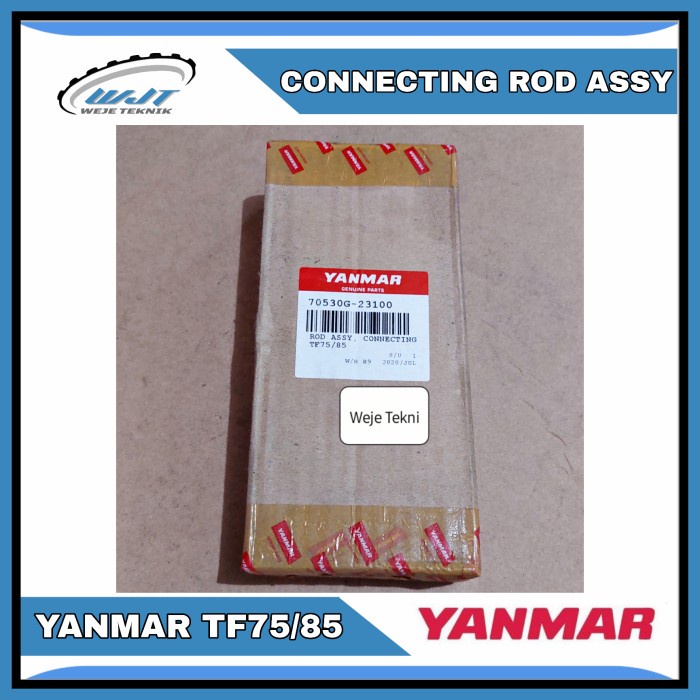 Jual Connecting Rod Assy Stang Seher Piston Diesel YANMAR TF75 TF85 ...