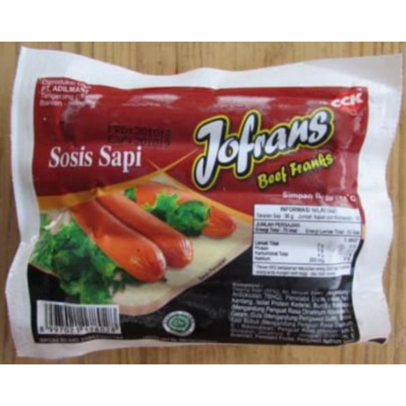 Jual Sosis sapi Jofrans | Shopee Indonesia