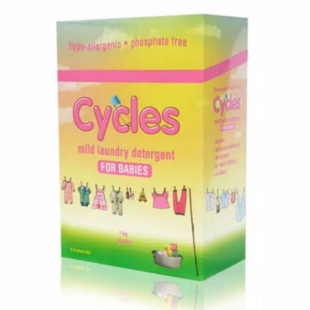 Jual Cycles mild laundry detergent 1kg | Shopee Indonesia