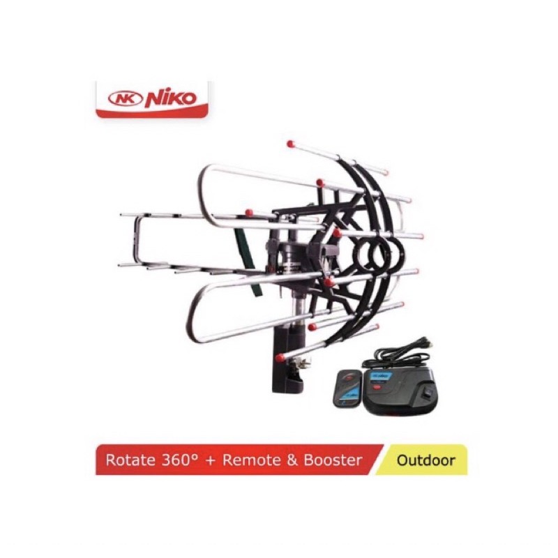 Jual Niko NK-850C Antena TV remote control | Shopee Indonesia