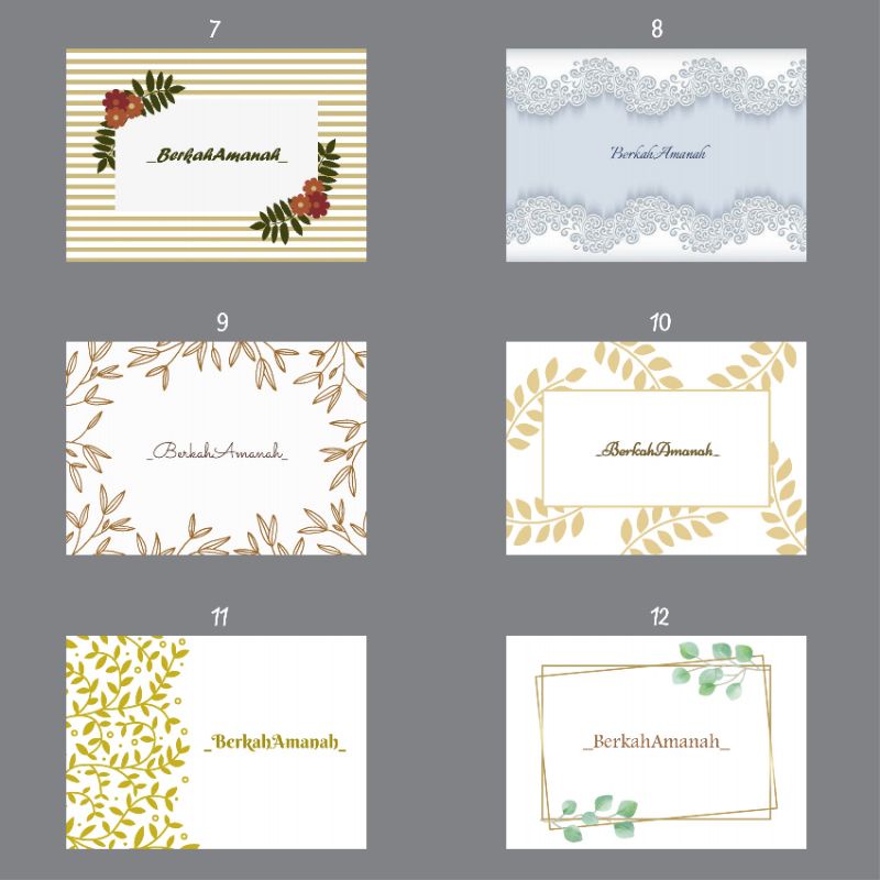 Jual Amplop custom motif bunga/amplop printing/amplop cetak/amplop ...