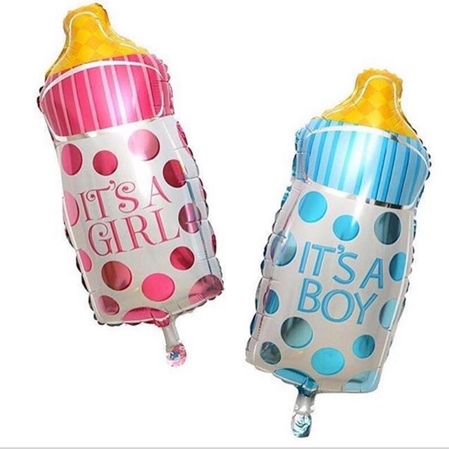 Jual Balon baby botol susu - balon baby dot susu - balon baby shower ...