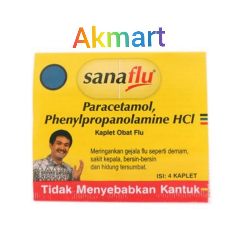 Jual SanaFlu - Obat Flu dan Pilek bersin bersin panas demam paracetamol ...