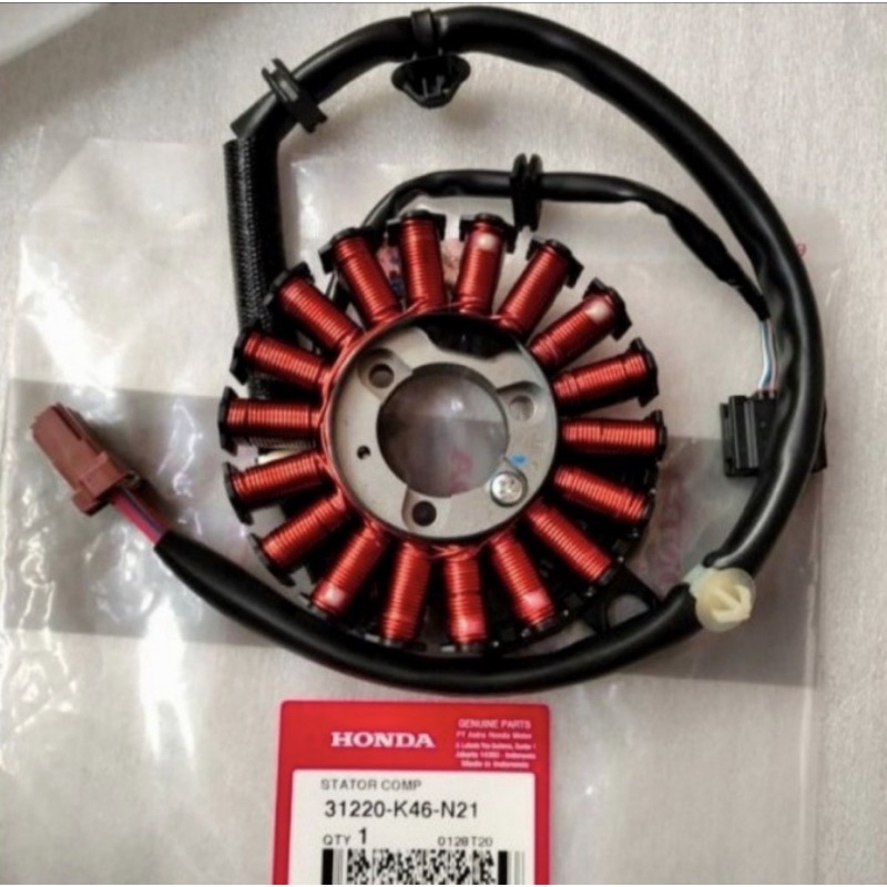 Jual SPUL SPOOL MAGNET VARIO 110 Fi 31220-K46-N21 ASSY SCOOPY K93 RING 12 HONDA | Shopee Indonesia