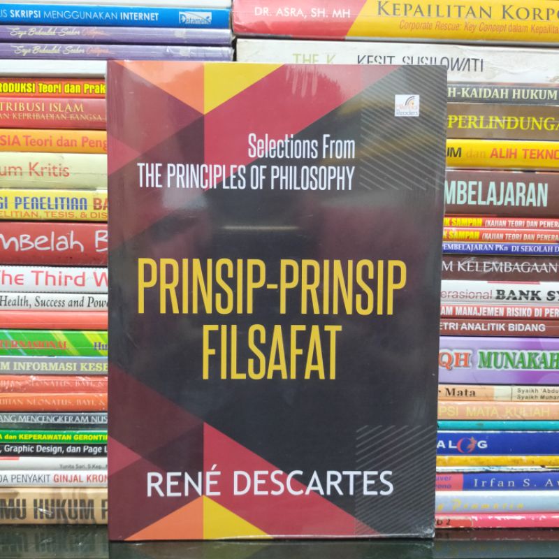 Jual Prinsip-prinsip filsafat Rene Descartes Selection the principles ...