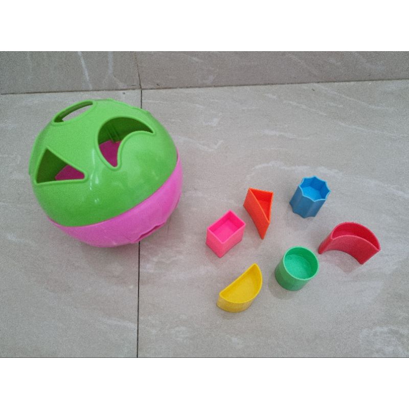 Jual ya mainan puzzle bola pintar shape bentuk - mainan edukatif puzzle ...