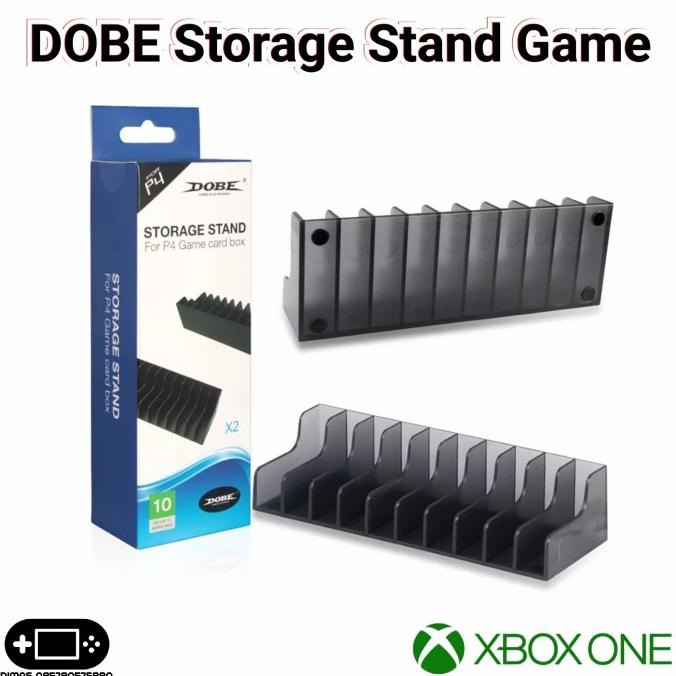 Jual DOBE Storage Stand Game Kaset Xbox 360 One Series S X Slim Fat ...
