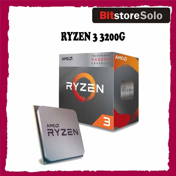 Jual Processor AMD Ryzen 3 3200G 3.6Ghz Up To 4.0Ghz Cache 4MB 65W AM4 ...