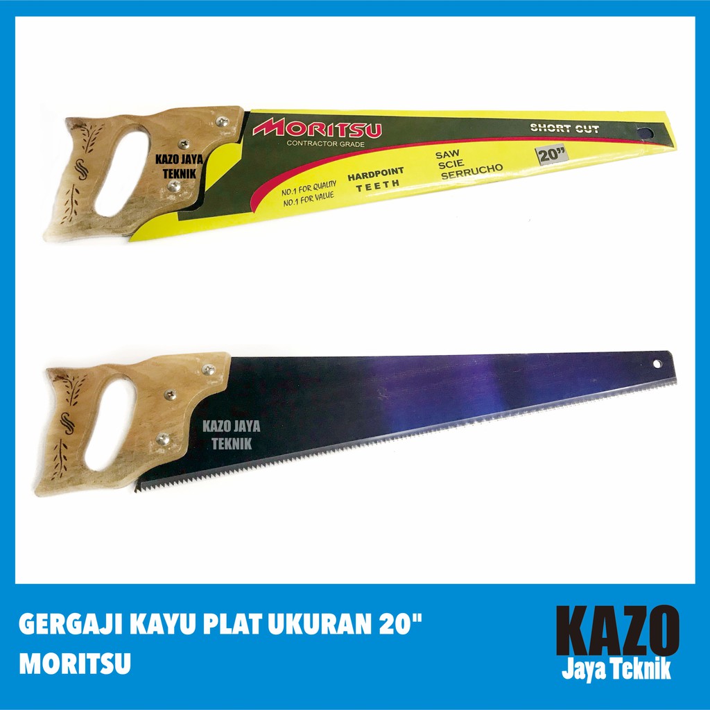 Jual Gergaji Graji Kayu Plat Ukuran 20 Inch / 20" - Moritsu | Shopee ...