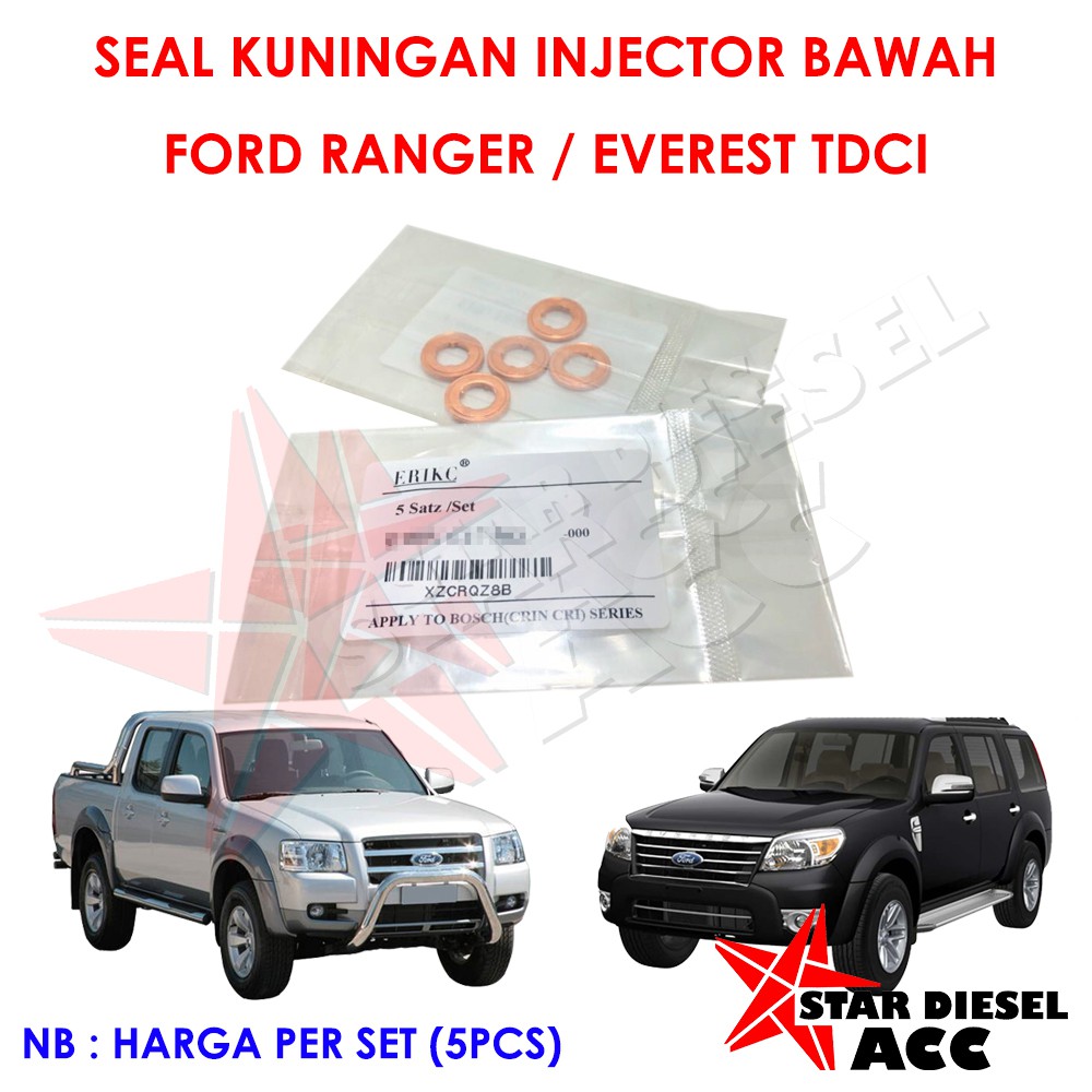 Jual RING KUNINGAN INJECTOR FORD EVEREST TDCI RING KUNINGAN INJECTOR ...