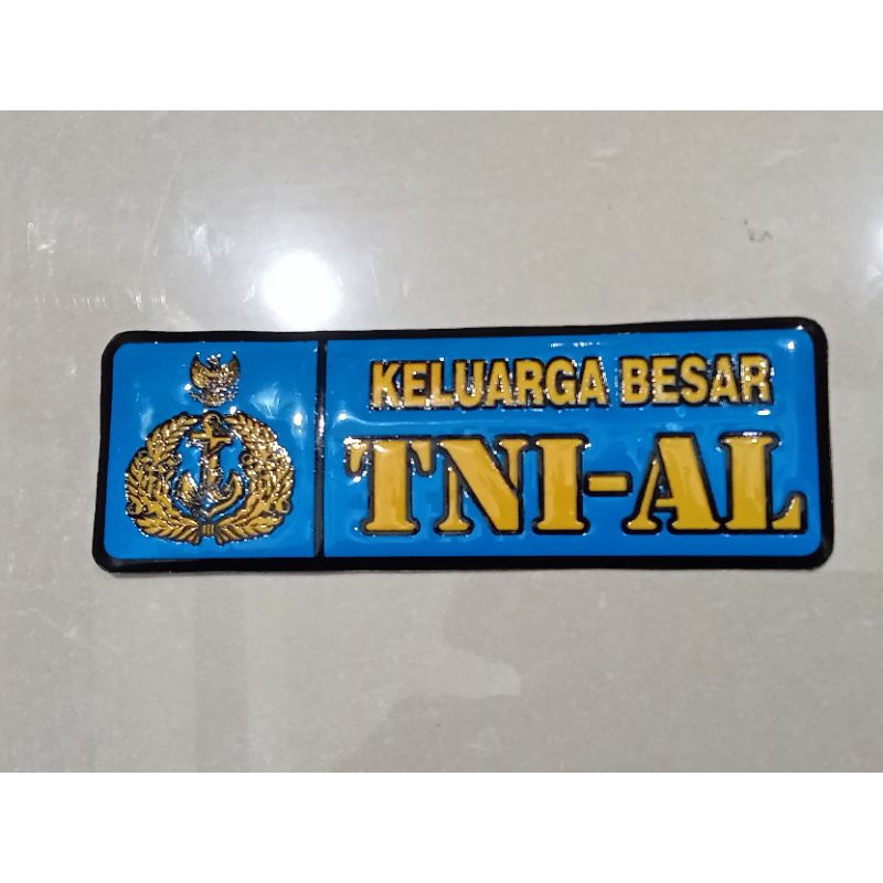 Jual Stiker plat mobil / TNI AL/Marinir/POMAL/TNI AU/TNI AD | Shopee ...