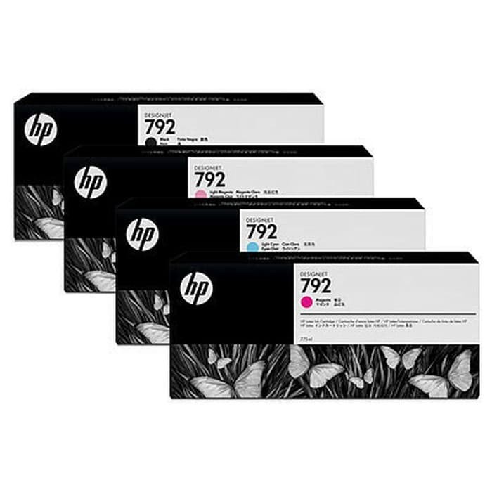 Jual Tinta HP Plotter 792 Original (775ml) | Shopee Indonesia