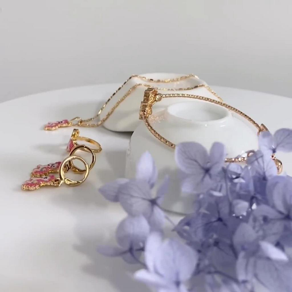 Jual Lanme Jewelry Cincin Anak Anak Perempuan Pony Set Perhiasan Anak ...