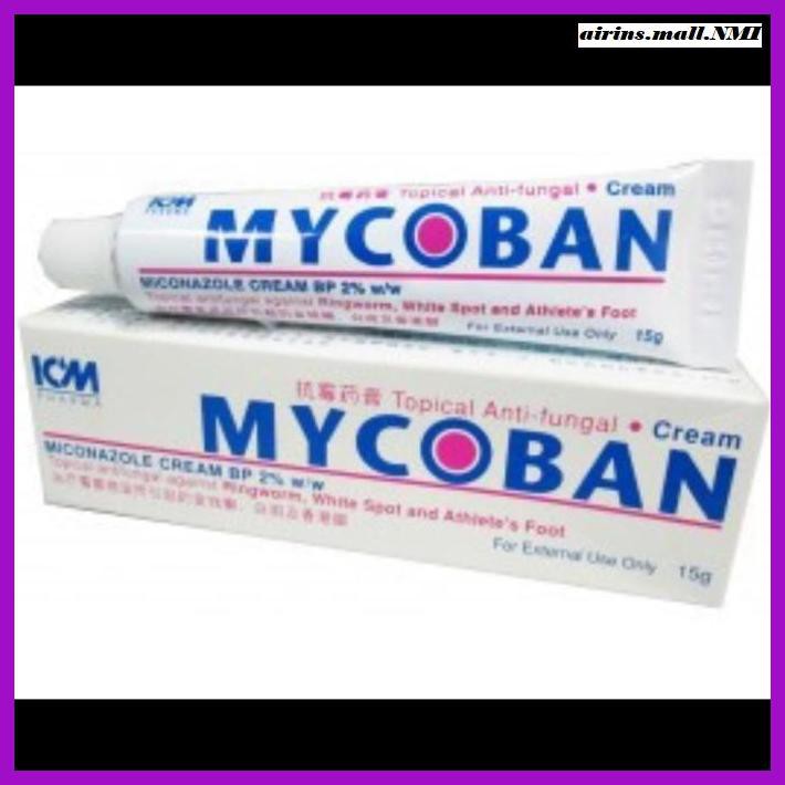 Jual perawatan-kaki-tangan- mycoban topical anti fungal cream 15gr -be ...