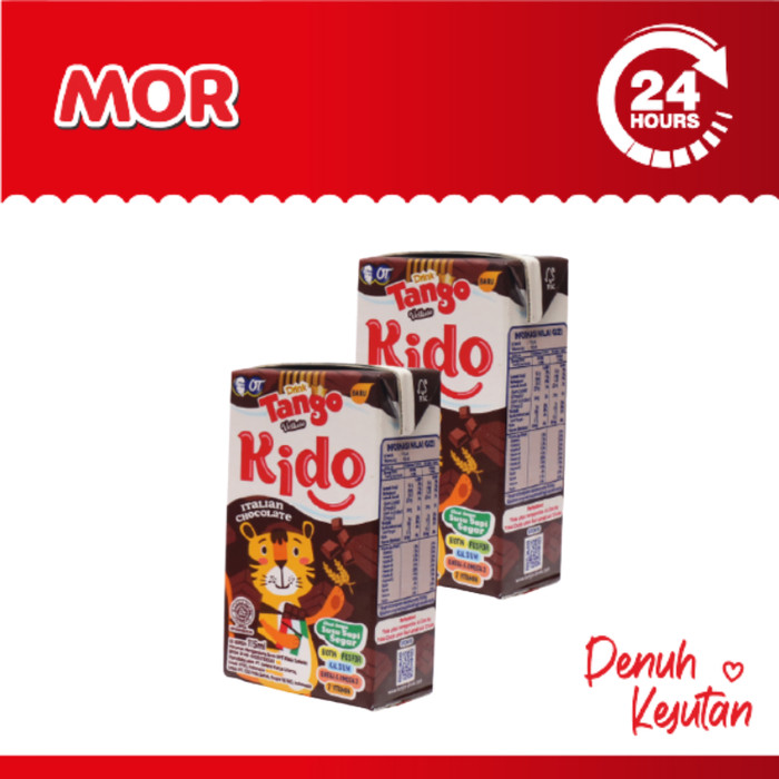 Jual DAPAT 2 TANGO KIDO Susu Sapi Segar UHT 115 ml - Chocolate | Shopee ...