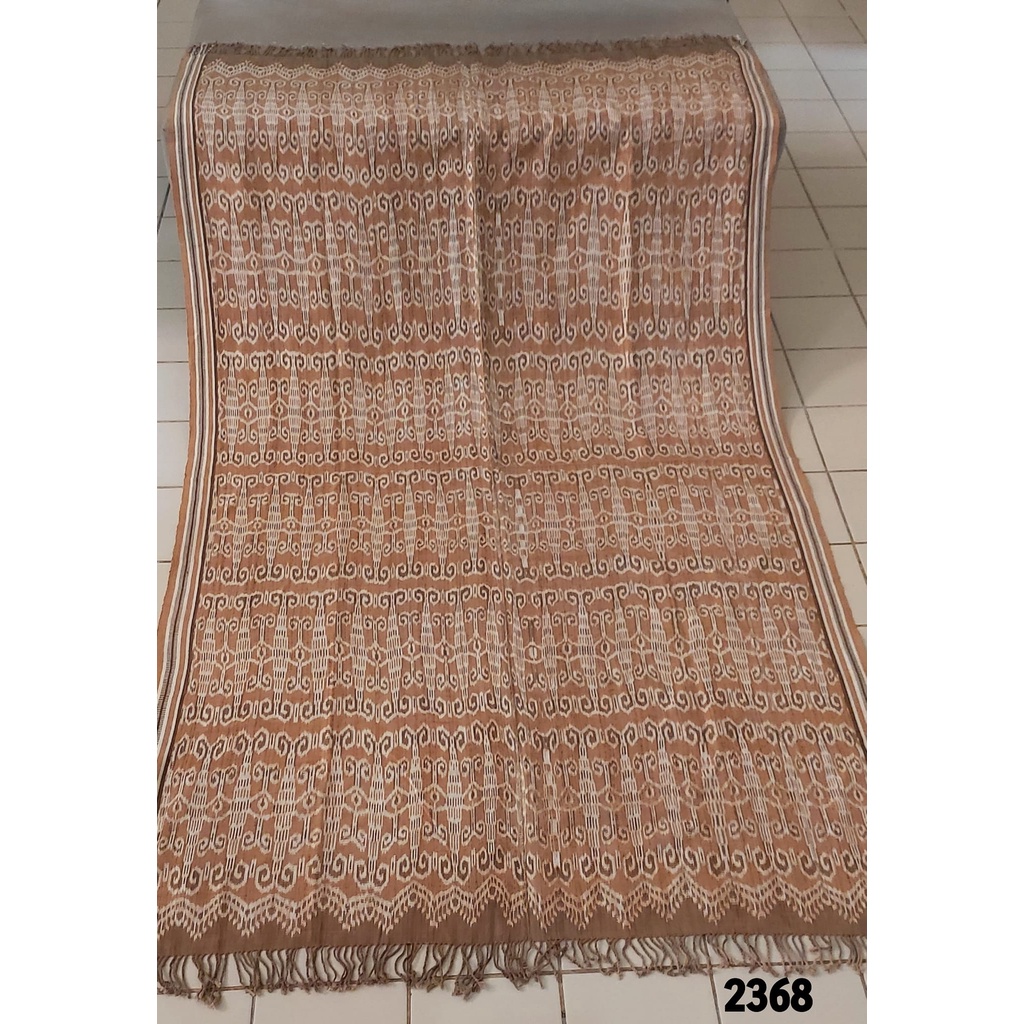 Jual L 2368 Kain kebat, tenun Dayak Iban pewarna alam, Kalimantan ...