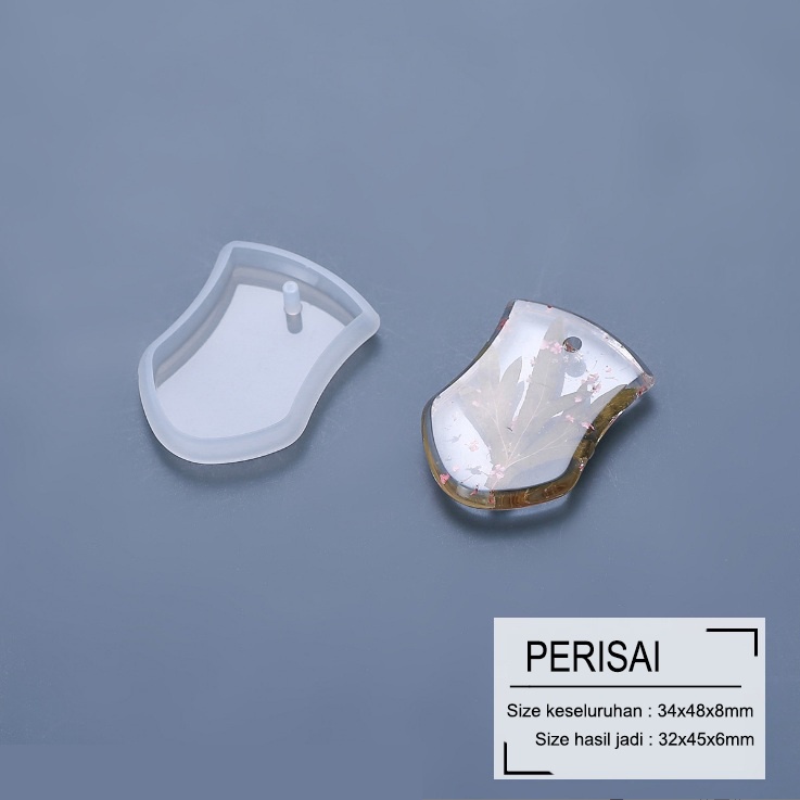 Jual 1pc Cetakan Resin Bentuk Gantungan Kunci Keychain Liontin Pendant ...