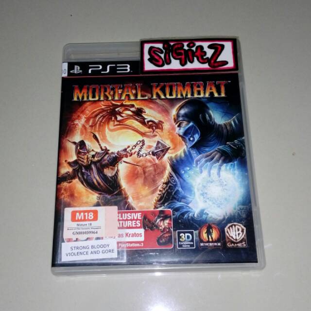 Jual bd PS3 kaset game MORTAL KOMBAT | Shopee Indonesia