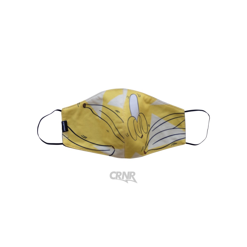 Jual CRNR Masker Buah Pisang - Kuning (Mask Banana Fruit - Yellow ...