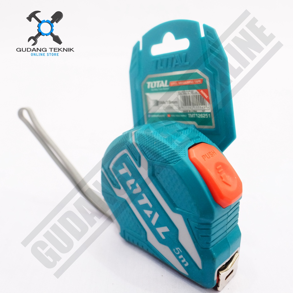 Jual Meteran 5M 10M TOTAL TMT126251 / Rol Meteran Besi 5 10 Meter ...