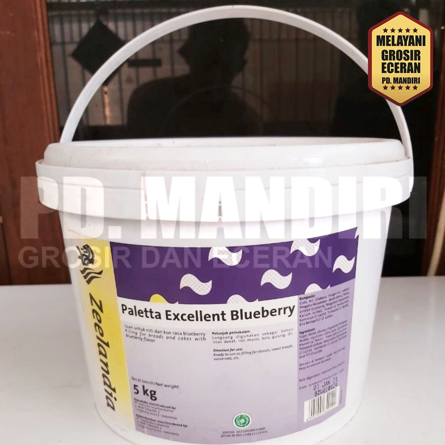 Jual ZEELANDIA PALETTA BLUEBERRY 5 KG | Shopee Indonesia