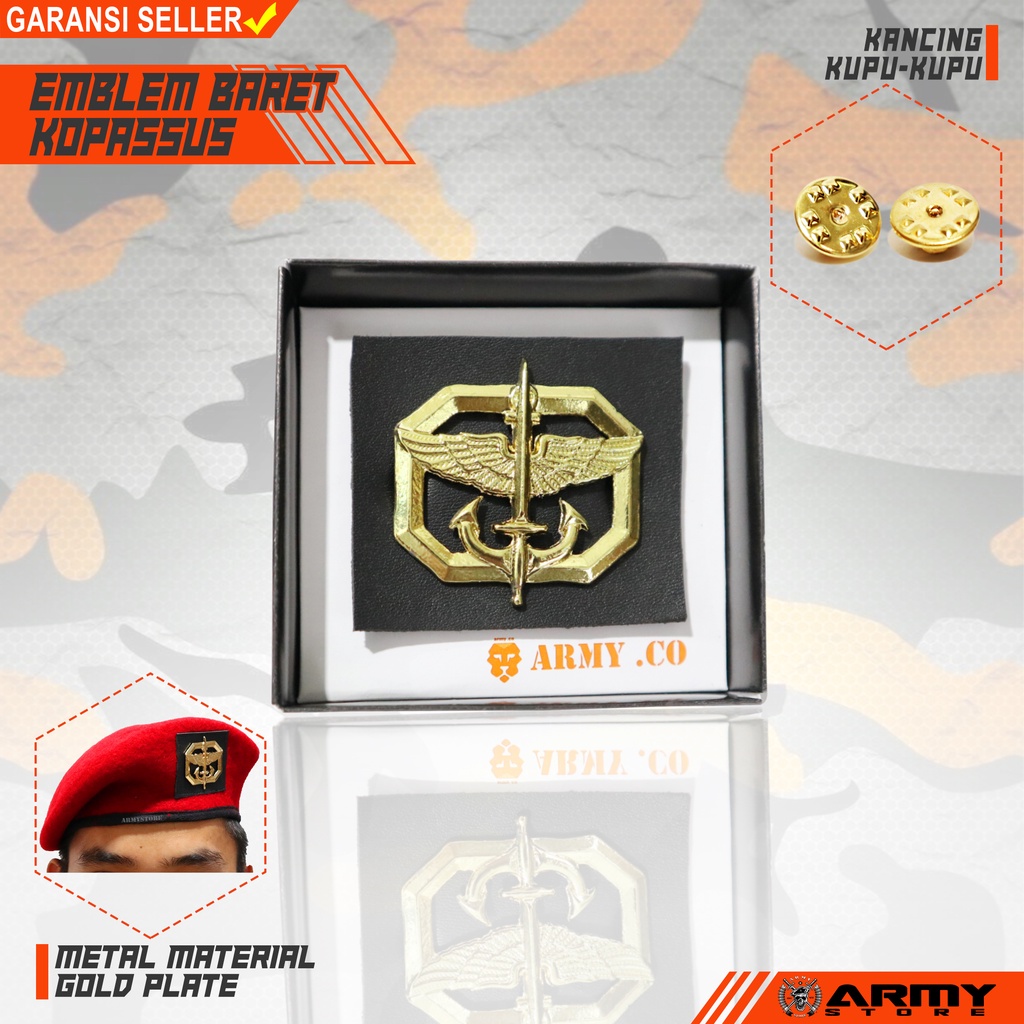 Jual emblem baret kopassus | Shopee Indonesia