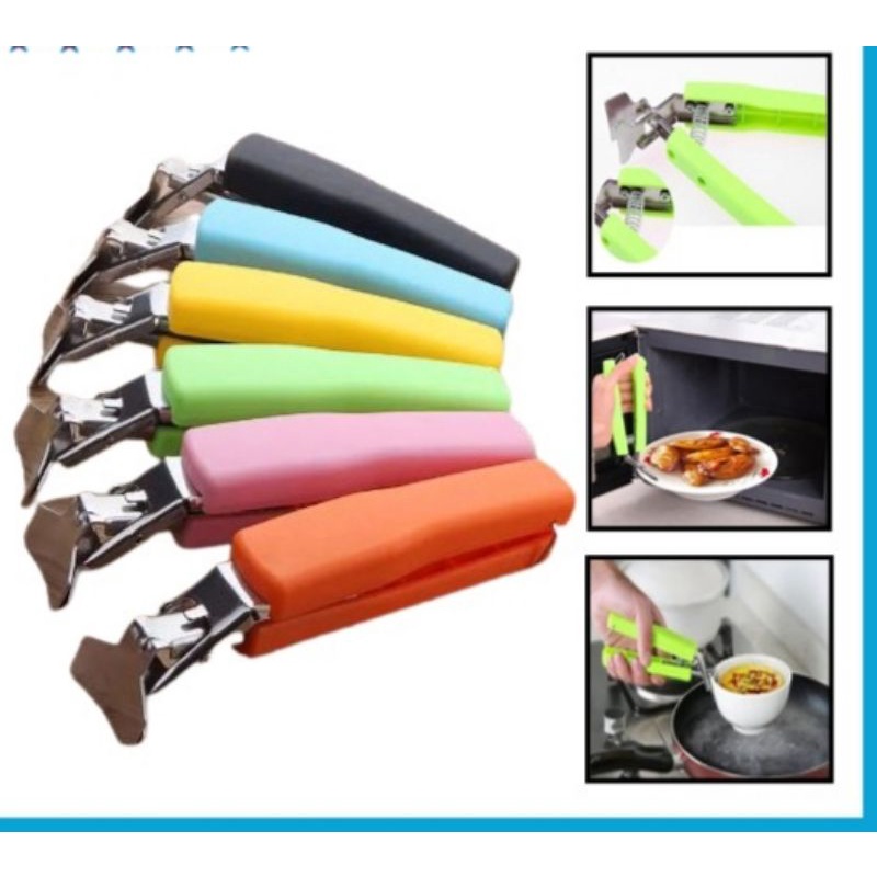 Jual Penjepit pegangan anti panas alat pegang piring panci mangkok ...