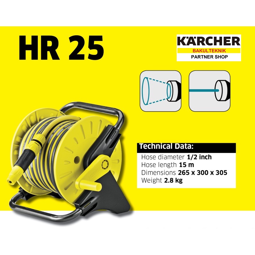Jual SELANG gulung karcher atau hose reel karcher selang TAMAN KARCHER ...