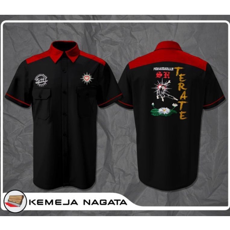 Jual KEMEJA PSHT-KEMEJA BORDIR PSHT-KEMEJA NAGATA PSHT-BAJU PSHT-HEM ...