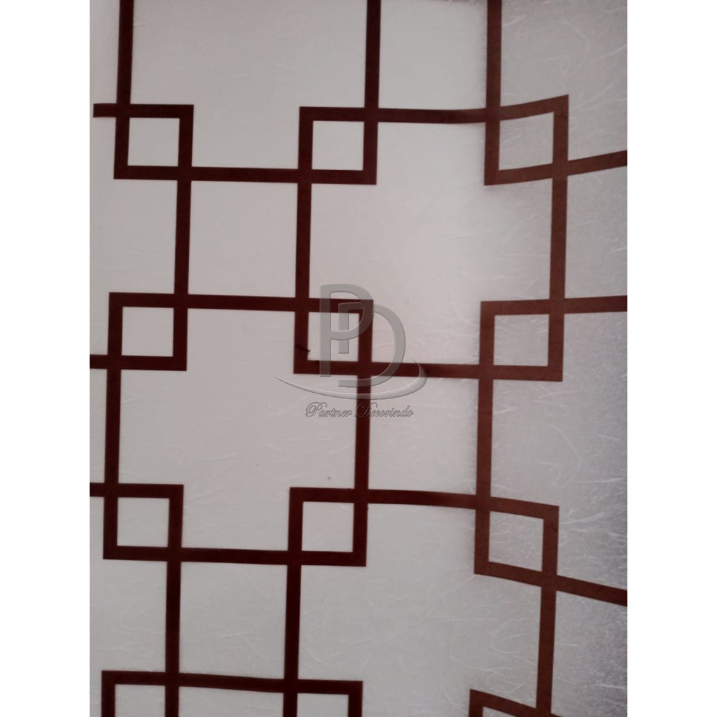 Jual Stiker Kaca Sanblast / Sticker Sunblast Sandblast Motif 9526 ...