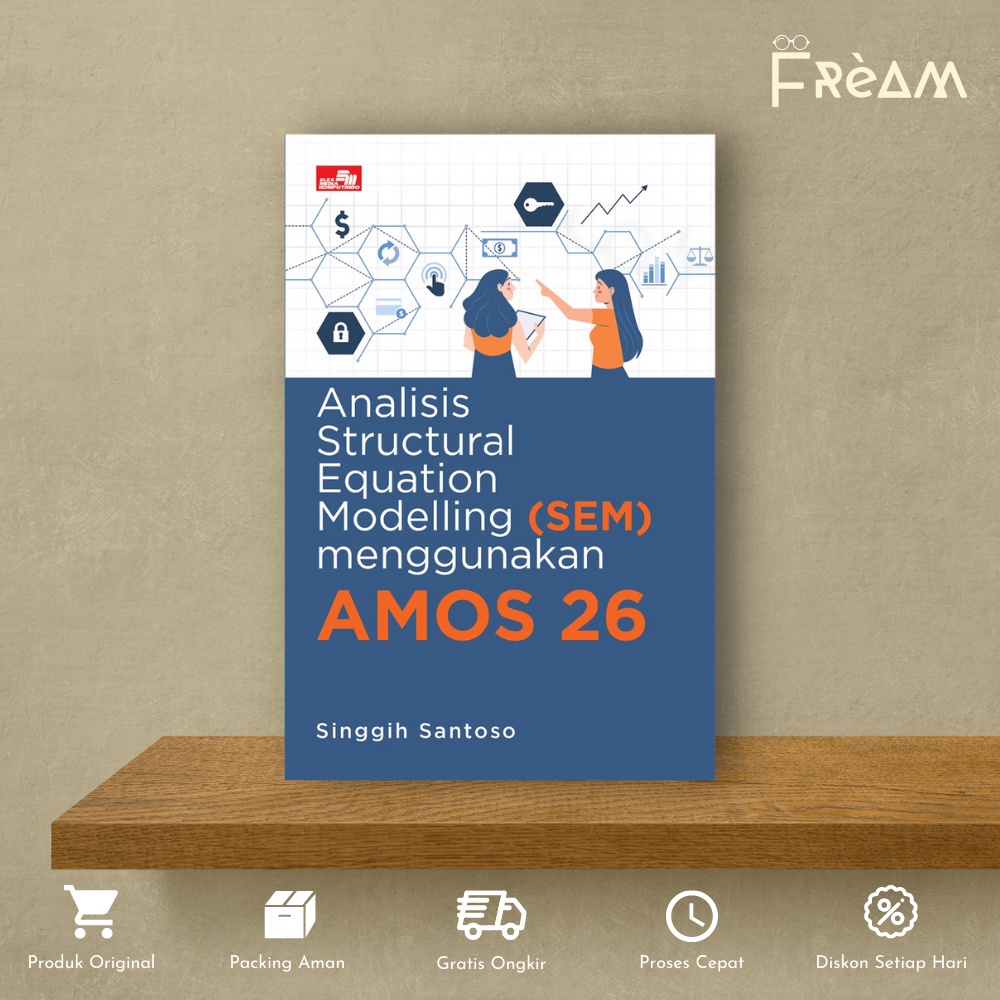 Jual Buku Komputer Analisis Structural Equation Modelling (SEM ...