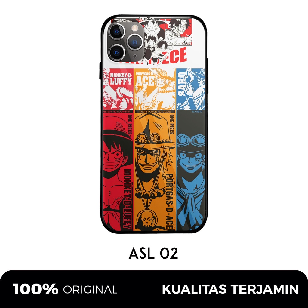 Jual Case Custom ASL One Piece LUFFY ACE SABO 1 Anime | Shopee Indonesia