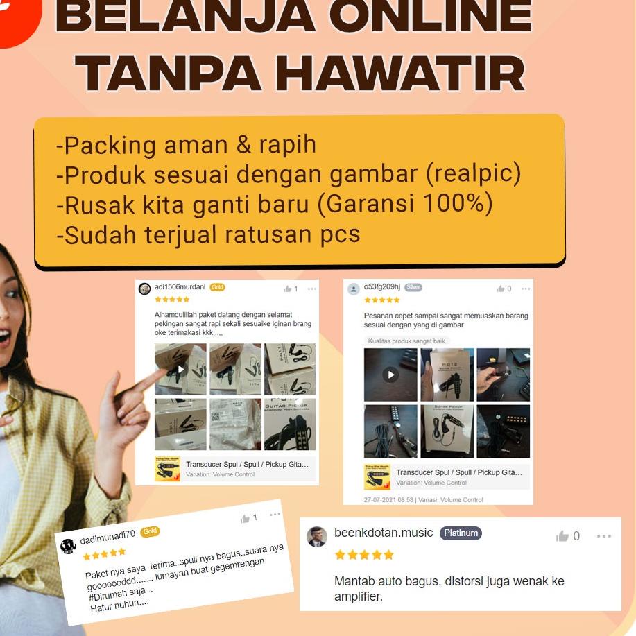 Jual Dijamin Puas Transducer Spul / Spull / Pickup Gitar Akustik jadi ...