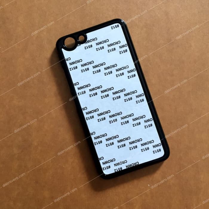 Jual Case Vivo Y53 / 1606 Snap On 2D Hard Polos Blank Sublimasi Black ...