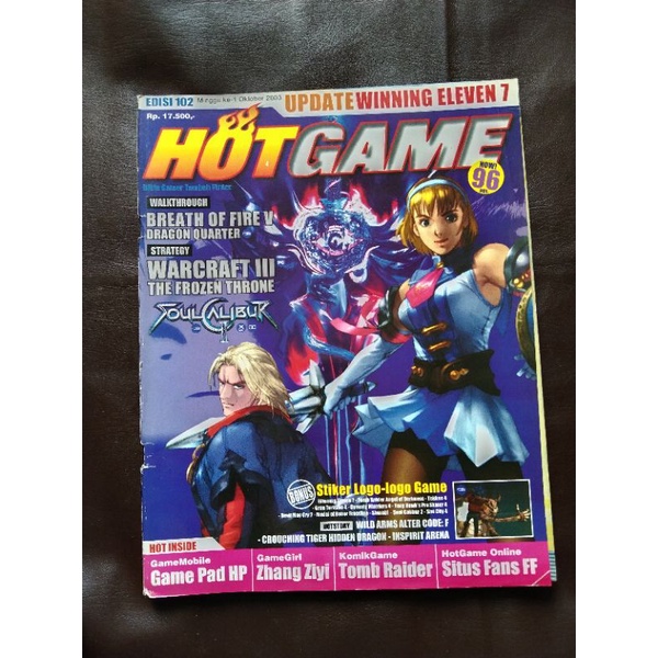 Jual majalah HOTGAME Edisi 2002-2003 Majalah Game Online HOTGAME edisi ... Jual majalah HOTGAME Edisi 2002-2003 Majalah Game Online HOTGAME edisi ...