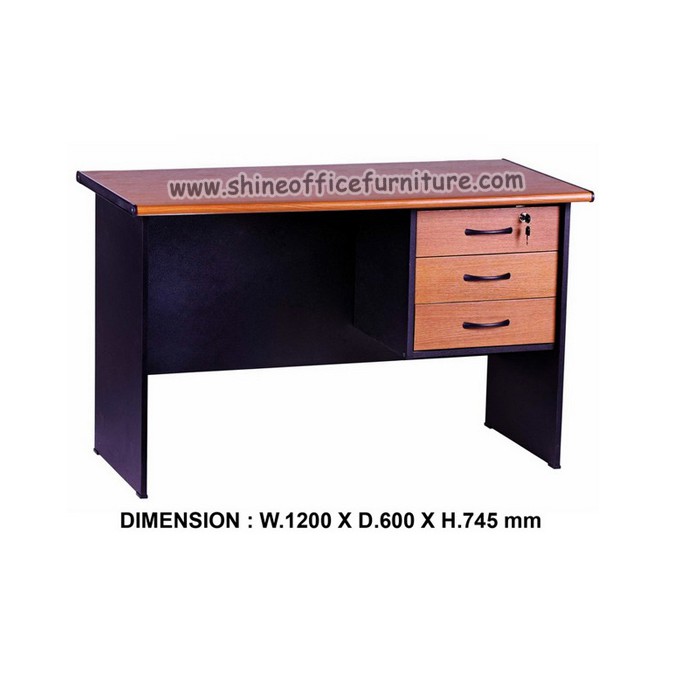 Jual Meja Kantor Murah Free Ongkir MV 301 A Bahan PVC Meja kerja ...