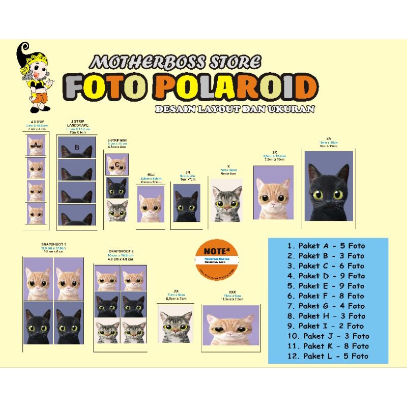 Jual Foto Polaroid Jilid 4 (landscape layout) | Shopee Indonesia