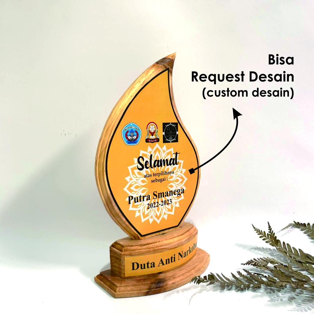 Jual PLAKAT KAYU CUSTOM/PLAKAT KAYU TETES AIR/PLAKAT KAYU MURAH/VANDEL ...