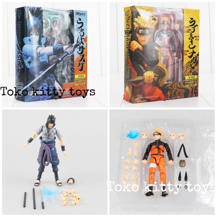 Jual SHF NARUTO SASUKE UCHIHA ACTION FIGURE | Shopee Indonesia