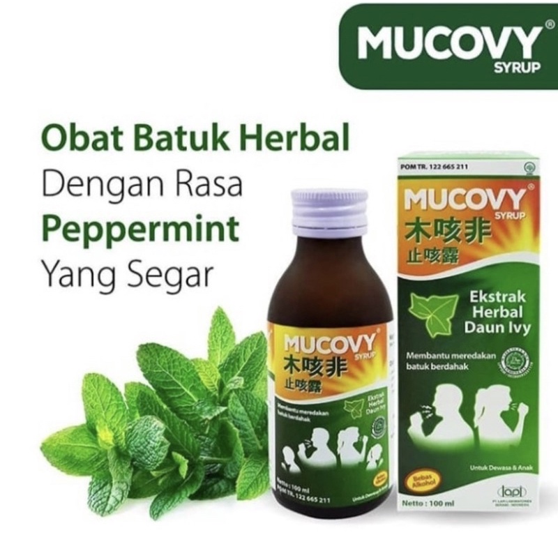Jual Mucovy sirup 100 ml ( obat batuk herbal ) | Shopee Indonesia