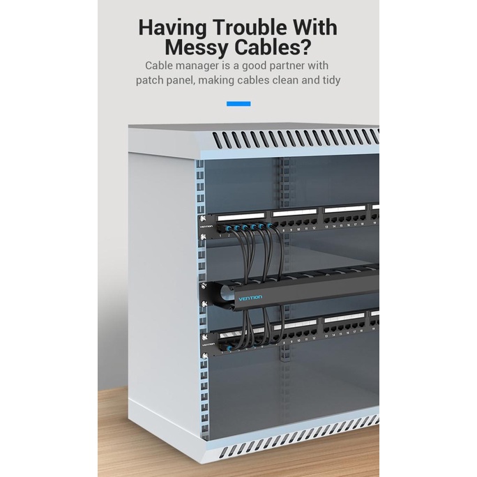 Jual Vention Wire Management 1U Server Rack | Shopee Indonesia