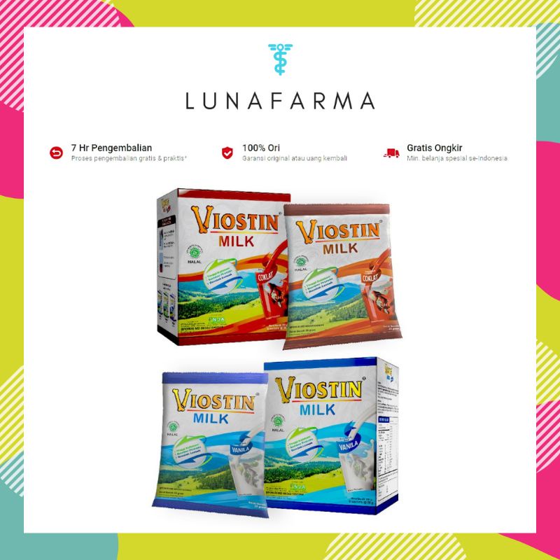 Jual Viostin Milk - Susu Kesehatan Tulang dan Sendi 1 Box (6 Sachet ...