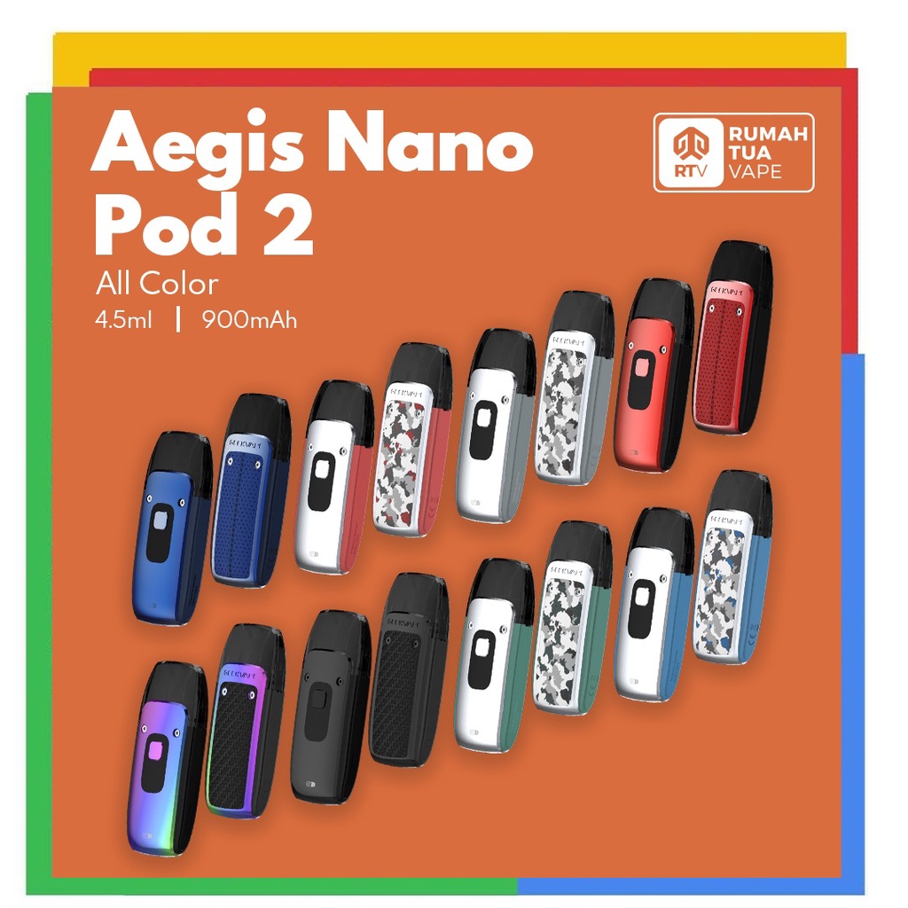 Jual AEGIS POD 2 4.5ML 900MAH POD KIT BY GEEKVAPE | Shopee Indonesia