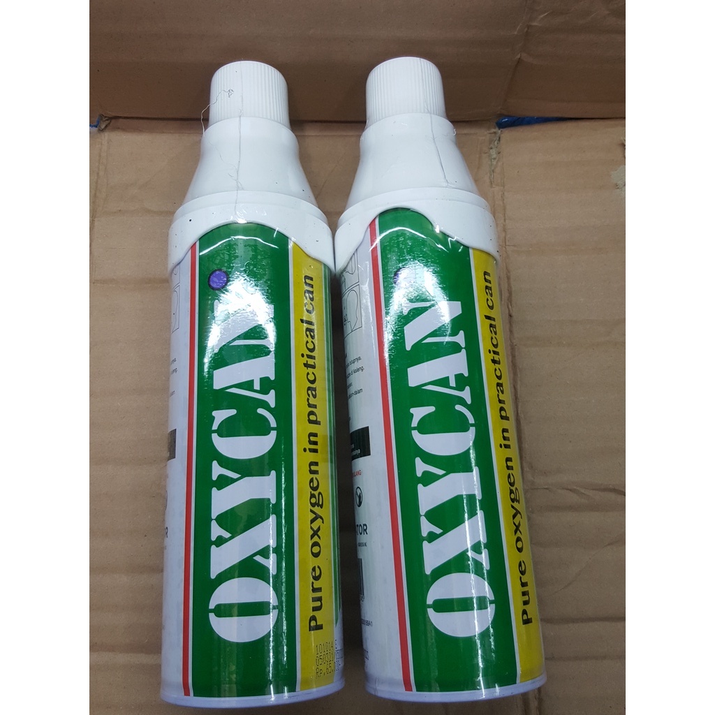 Jual OXYCAN GREEN KALENG OKSIGEN PORTABLE TABUNG KECIL | Shopee Indonesia