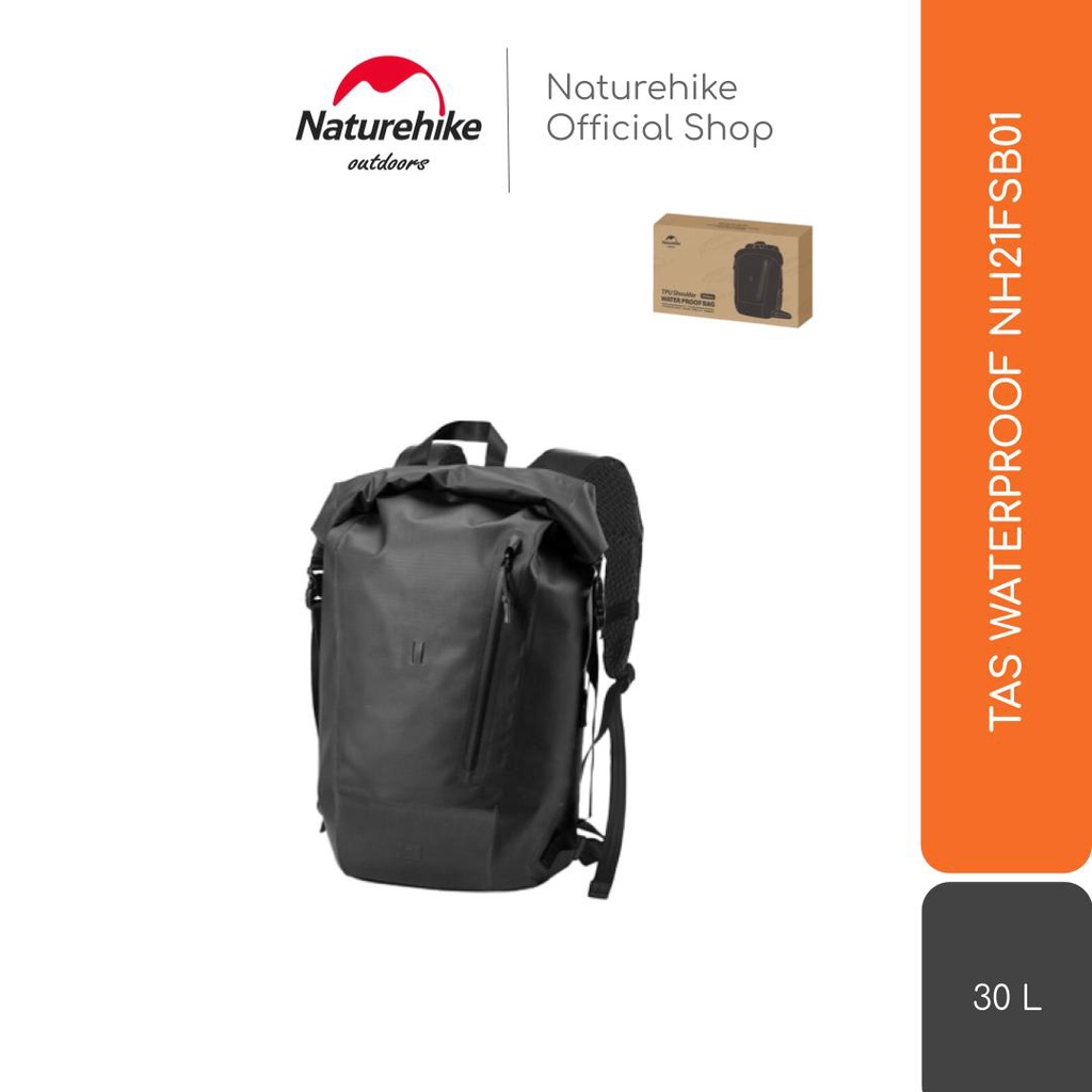 Jual TAS / BACKPACK WATERPROOF ANTI AIR CAMPING 30L NATUREHIKE ...
