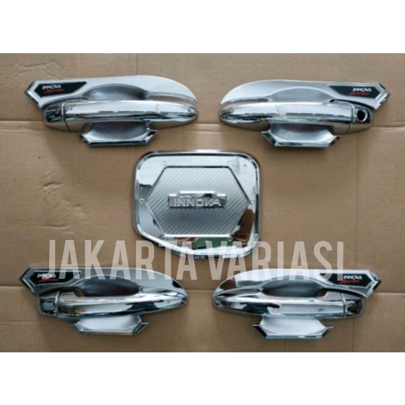 Jual Nama Paket outer handle tank cover innova reborn 2016 2018 chrome jsl | Shopee Indonesia
