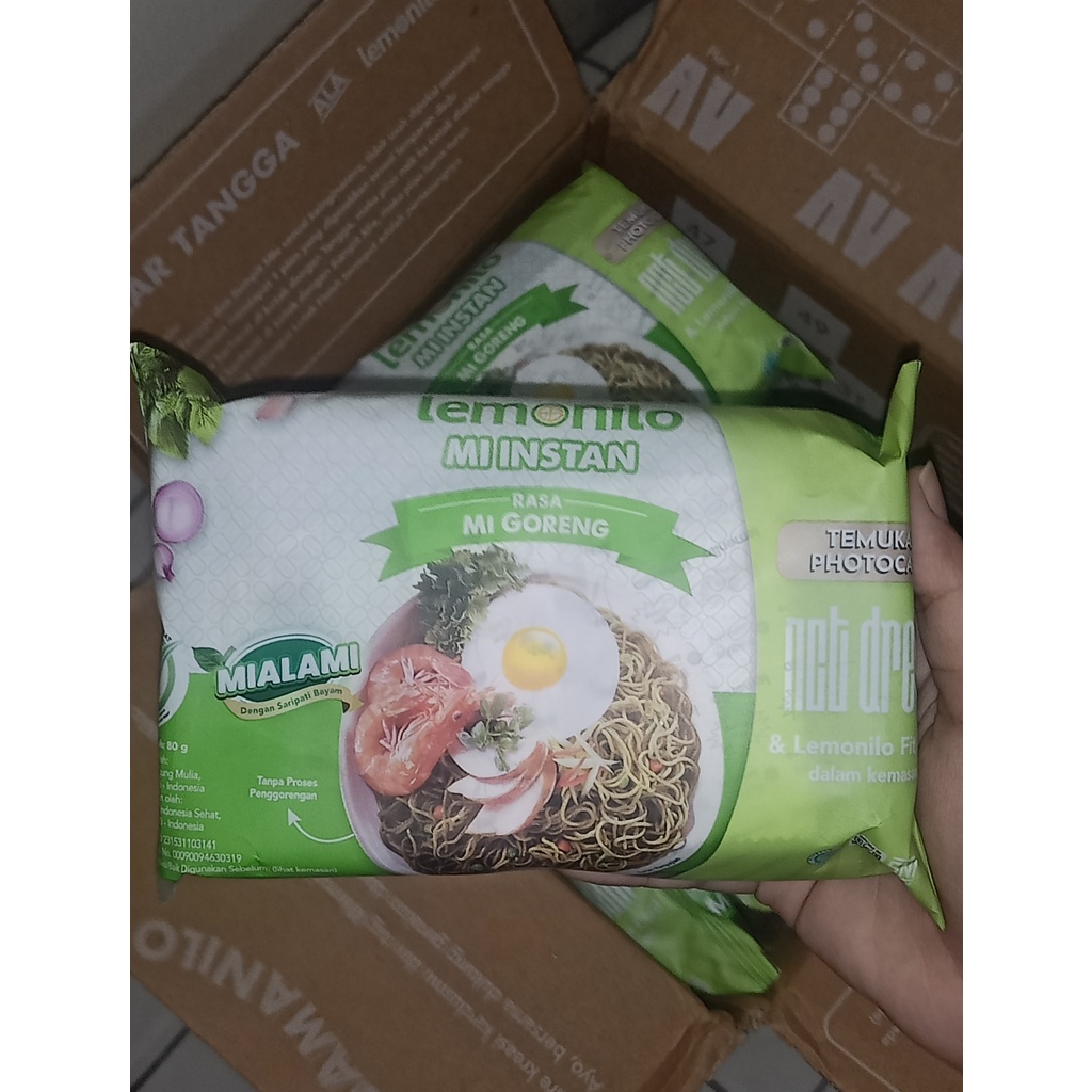 Jual Mie Lemonilo Rasa Mi goreng sealed (fit card) | Shopee Indonesia