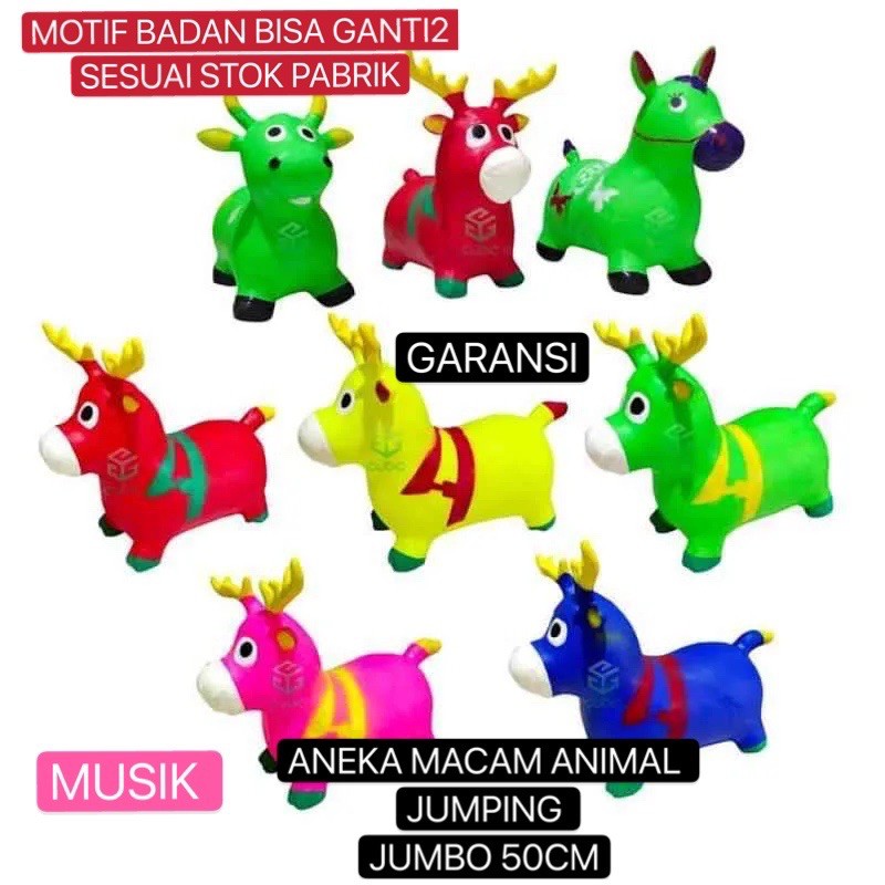 Jual PROMO! ANIMAL JUMPING BESAR / MAINAN JUMPING / MAINAN ANIMAL KARET ...