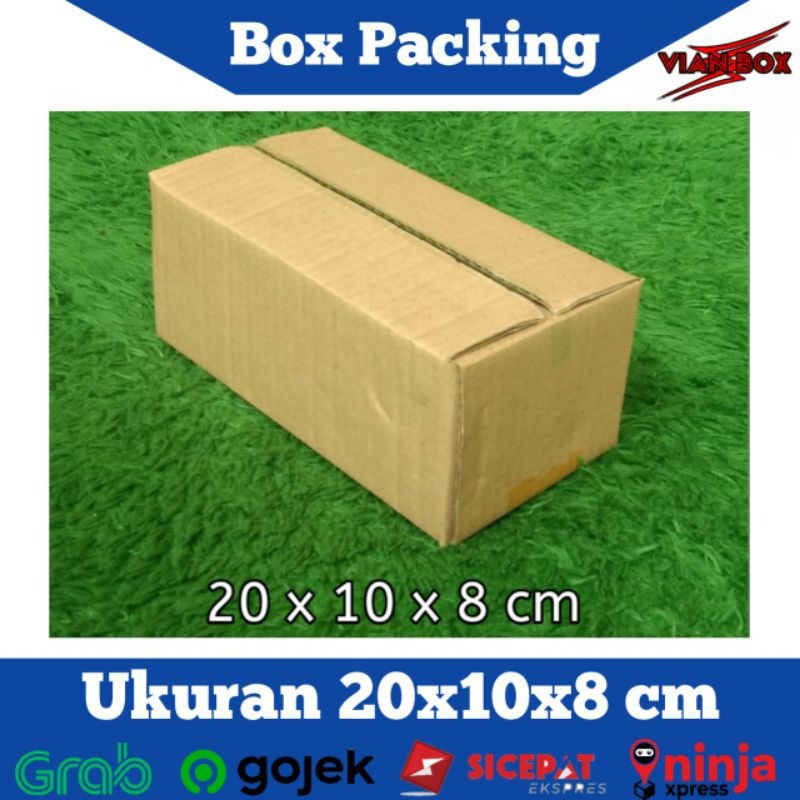 Jual KARDUS/KARTON/BOX PACKING UKURAN 20x10x8 cm | Shopee Indonesia